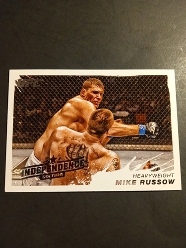 2011 Topps UFC Moment of Truth - Independence Edition #143 Mike Russow ...