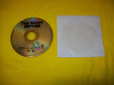THE NIGHT BEFORE DVD DISC ONLY NO CASE JOSEPH GORDON-LEVITT SETH ROGEN ...