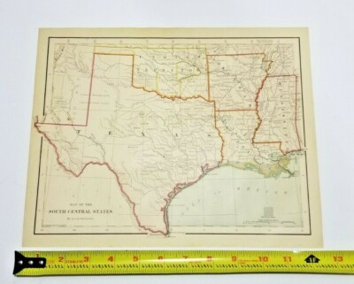 AK, HI - Lithograph Map