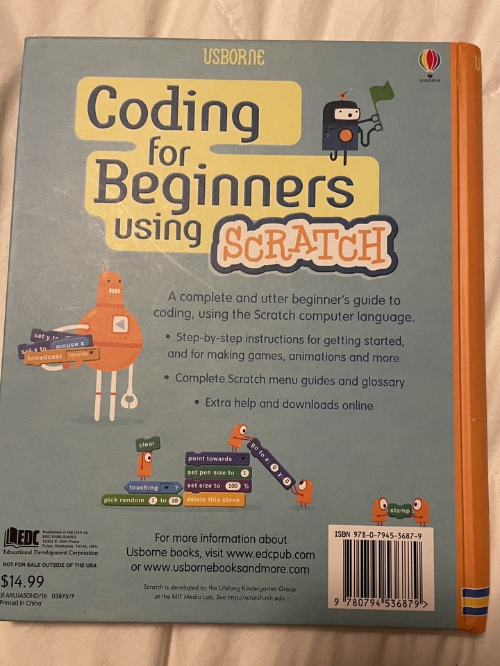 Coding For Beginners Usborne Book | eBay