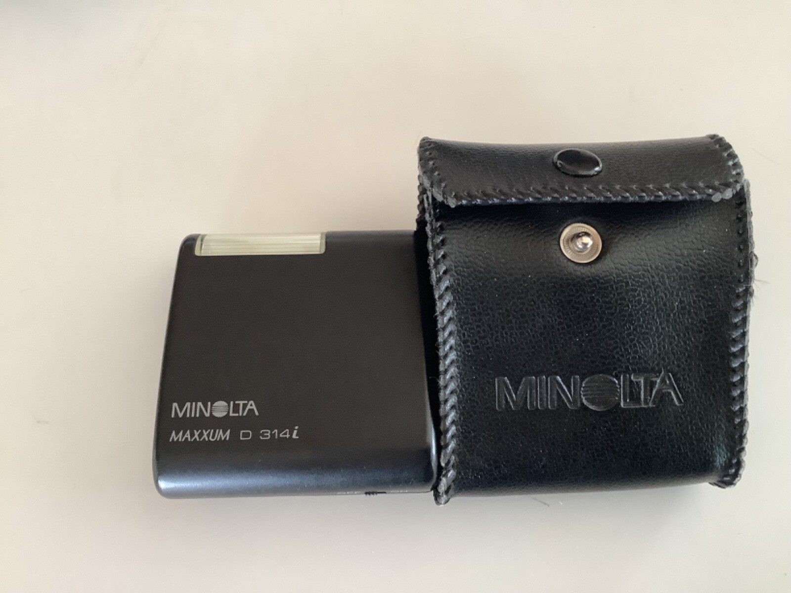 Minolta Maxxum D-314i Shoe Mount Flash w/ Case | eBay