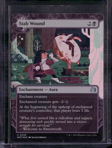 Stab Wound 36 Foil NM-Mint MTG Magic The Gathering | eBay