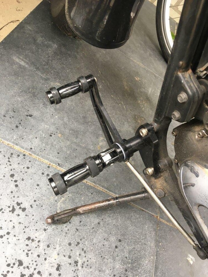 Black Forward Controls For Kawasaki Vulcan 800 VN800 A/B/E Classic ...
