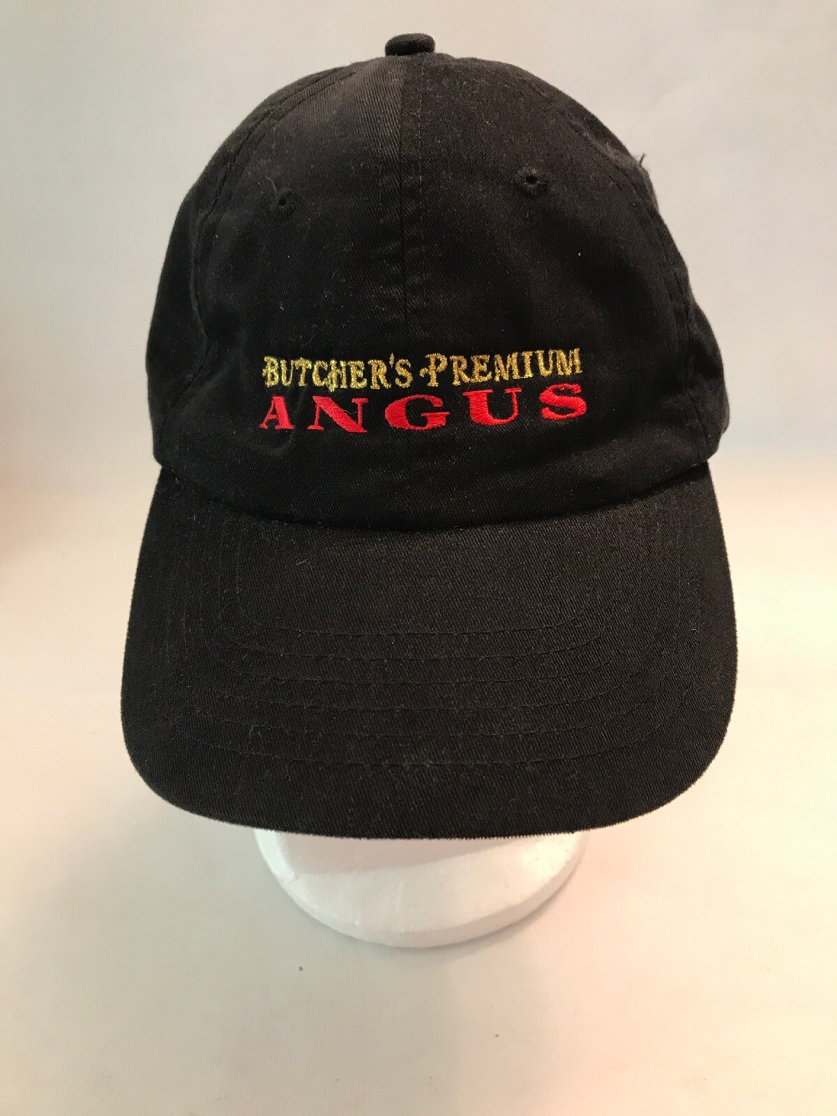 Butchers Premium Angus Hat Head Shotz Trucker Baseball Cap Black Gold ...