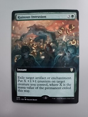 MTG Ruinous Intrusion Commander: Innistrad: Midnight Hunt 066 ...