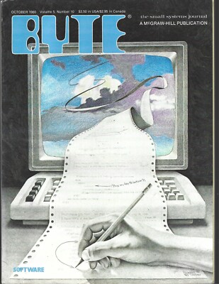 BYTE THE SMALL SYSTEMS JOURNAL MAGAZINE OCTOBER 1980 VOL. 5 NO. 10 (GD+ ...