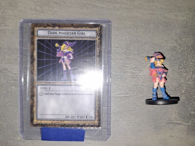 Dungeon Dice Monsters dark magician girl (DDM) figure + card | eBay.de