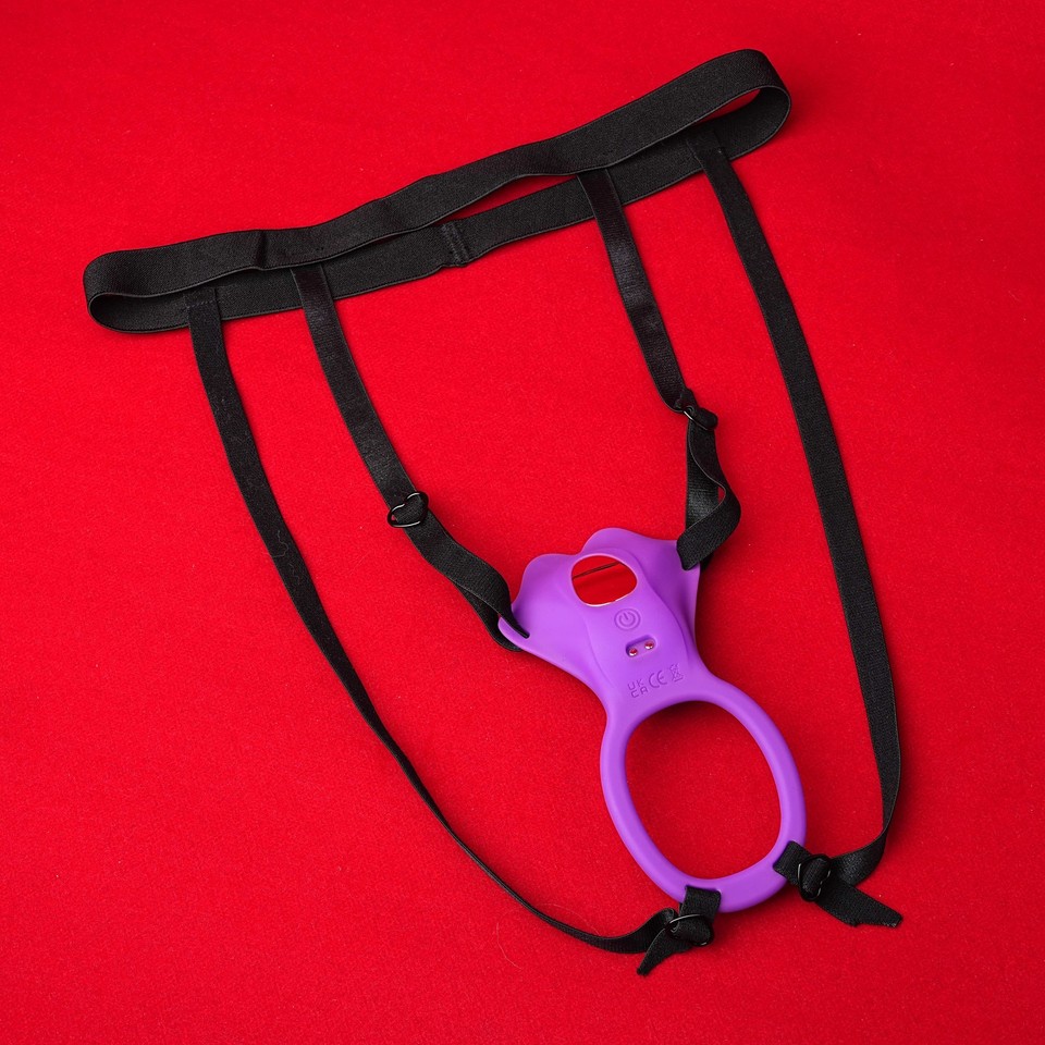 Wearable Panty Vibrator Penis Ring Dildo Clit Stimulate Sex Toys for ...