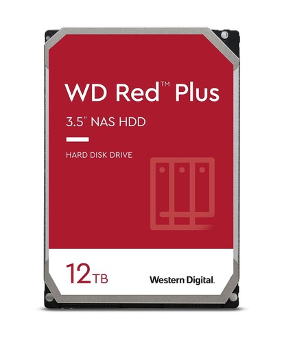 WD Red Plus 12TB per NAS Hard Disk interno da 3.5”, 7200 RPM Class ...