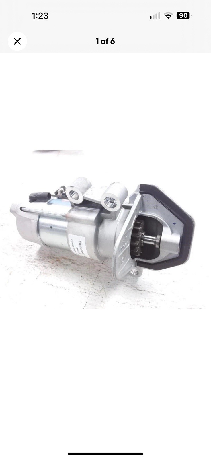 2023 CHEVROLET 2.7L ENGINE Starter OEM 12730103 | eBay