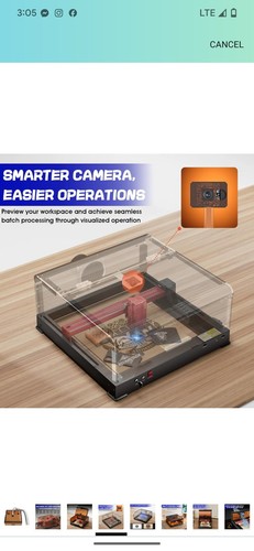 ATOMSTACK B3 Enclosure for Laser Engraver, Protection Box with Smart ...