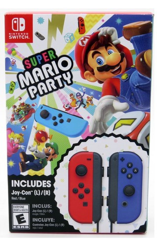 Super Mario Party Joy-Con Bundle - Nintendo Switch In Original Package ...