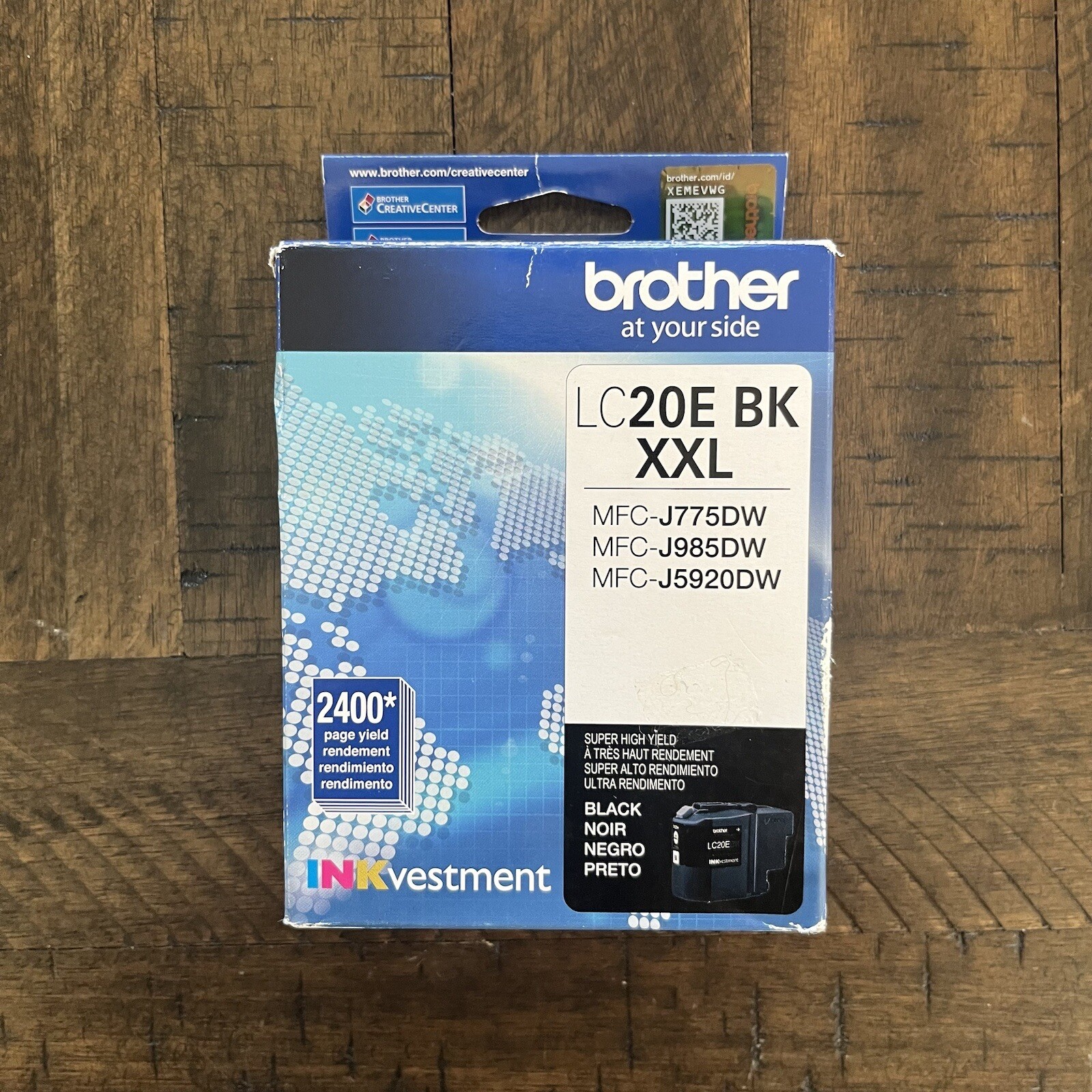 Brother Lc20e Bk XXL Lc20ebk Black Ink Cartridge for sale online | eBay