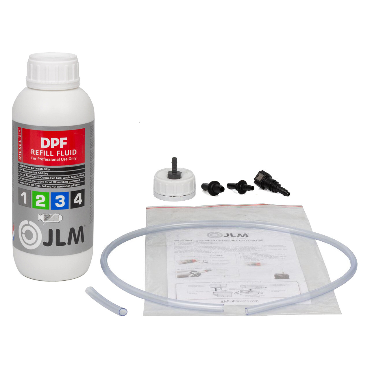 JLM DPF Nachfüllflüssigkeit Additiv für Dieselpartikelfilter 1 Liter ...