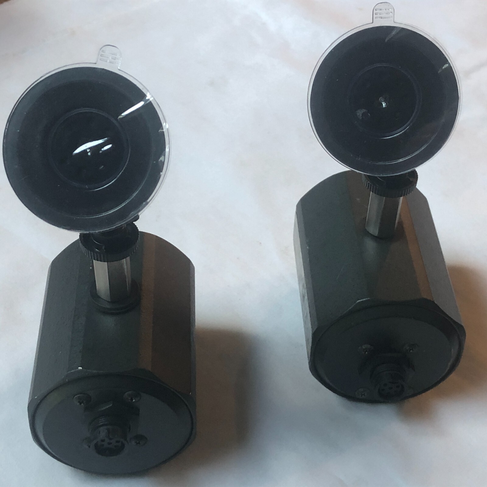 2 Kustom Signals Police Radar Antenna Golden Eagle Windshield Mounts ...