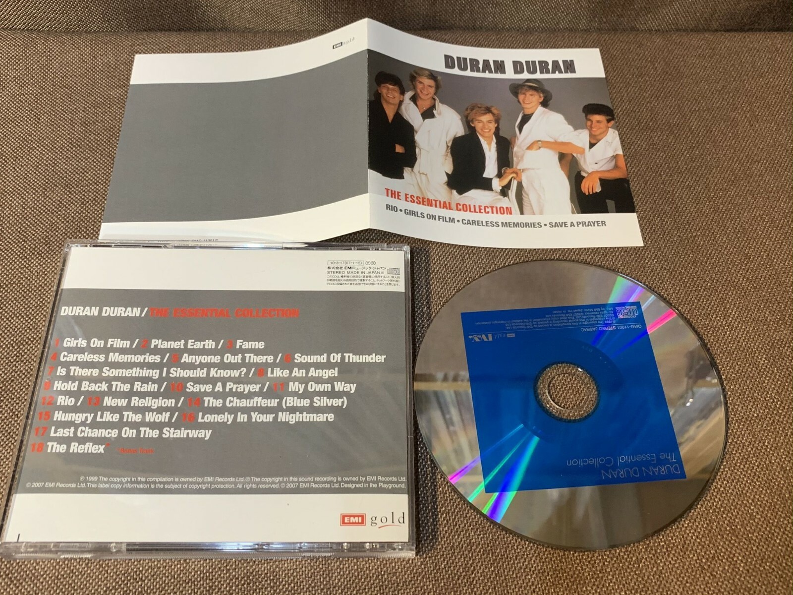 DURAN DURAN The Essential Collection JAPAN CD QIAG-11001 w/PS, No OBI ...