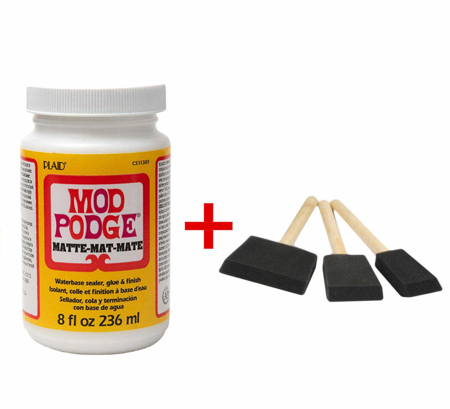 Matte Modge Mod Podge Decoupage Glue Sealer Varnish 8 16 Matt Mat Glue ...