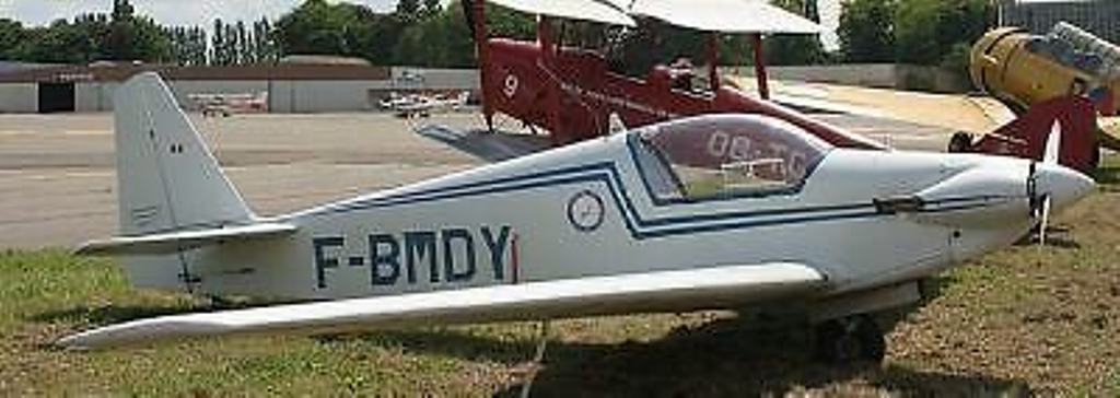 RF-3 Fournier France Motorglider RF3 Airplane Desk Wood Model Small New ...