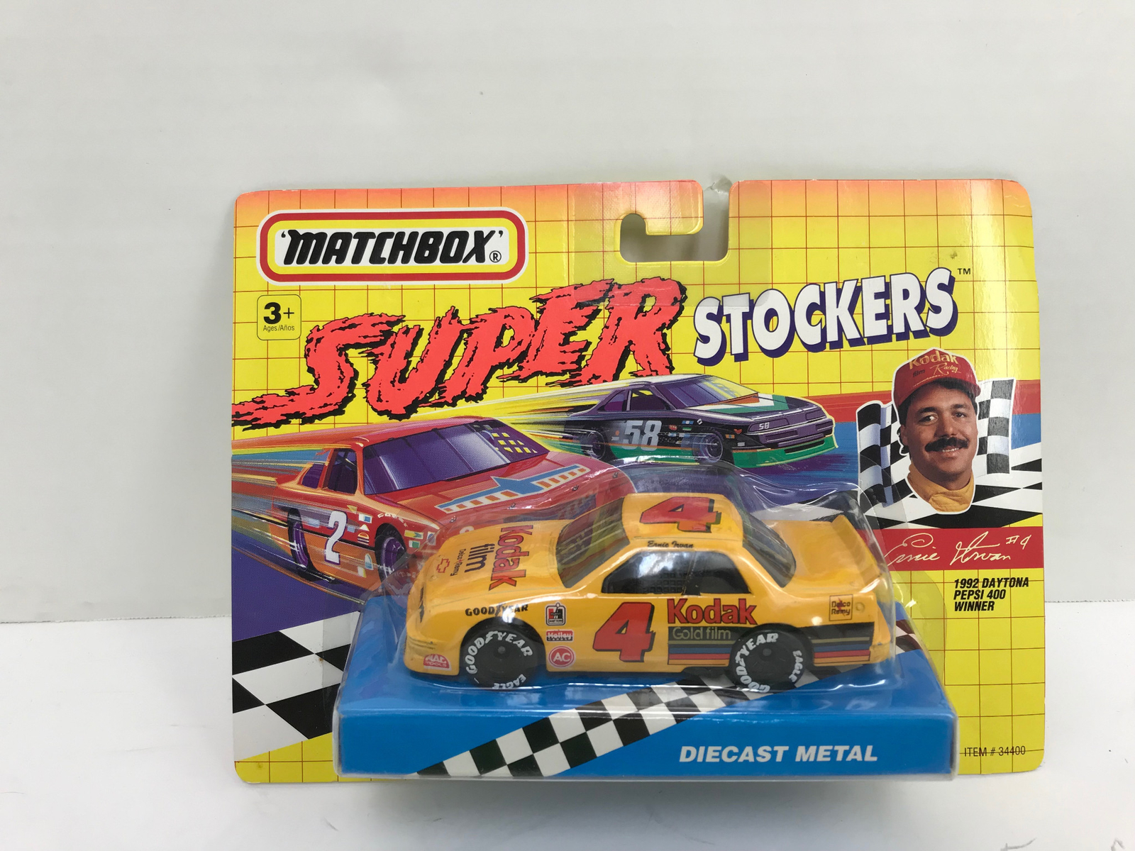 Matchbox Super Stockers 1:43 Diecast: Ernie Irvan #4 Kodak Chevrolet | eBay