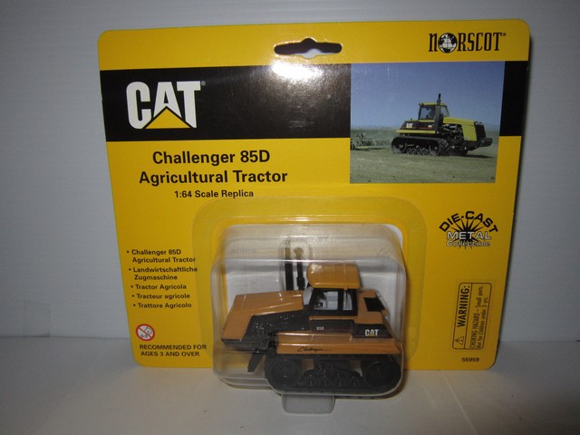 1998 Norscot Diecast Cat Caterpillar Challenger 85d Agriculture Tractor ...