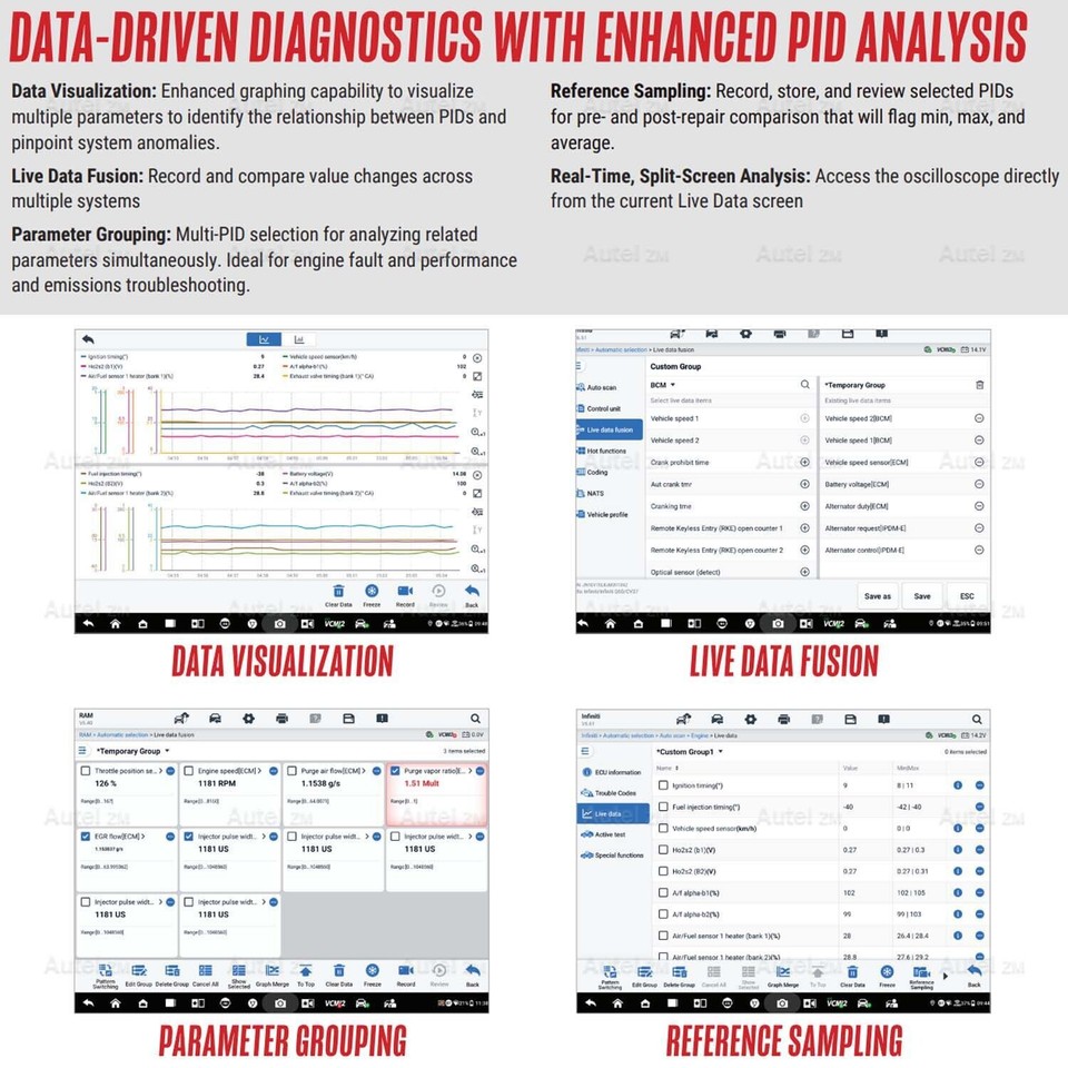 Autel MaxiSYS Ultra S2, Ultra EV, Ultra, Ultra Lite Diagnostic Scanner ...