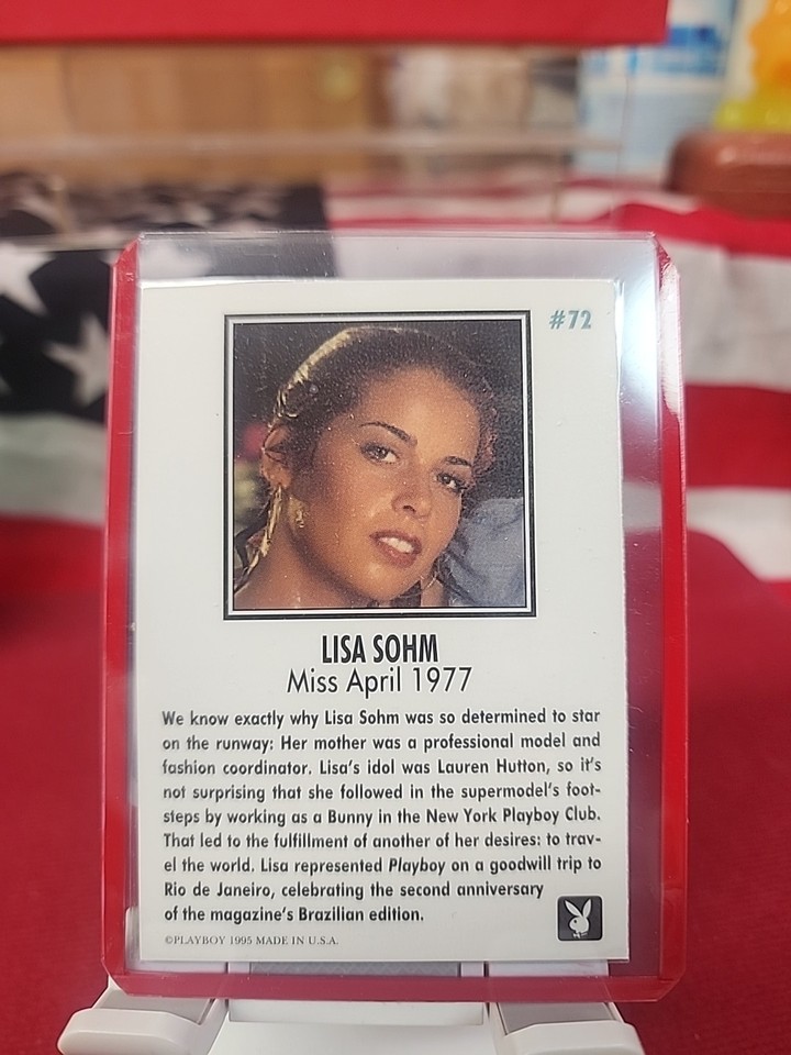 7.5 GRAIN SILVER MISS APRIL PLAYBOY'S PLAYMATE LISA SOHM🔥🔥🔥APRIL 1977 ...