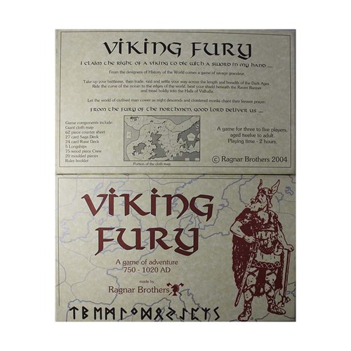 Ragnar Bros Boardgame Viking Fury Box Fair/NM | eBay