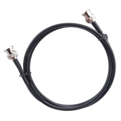 1M 50 Ohms BNC Male to BNC Male Coaxial Cable Connector For Audio Video ...