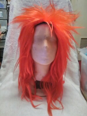 Lacey~Red Punk Fright Wig | eBay