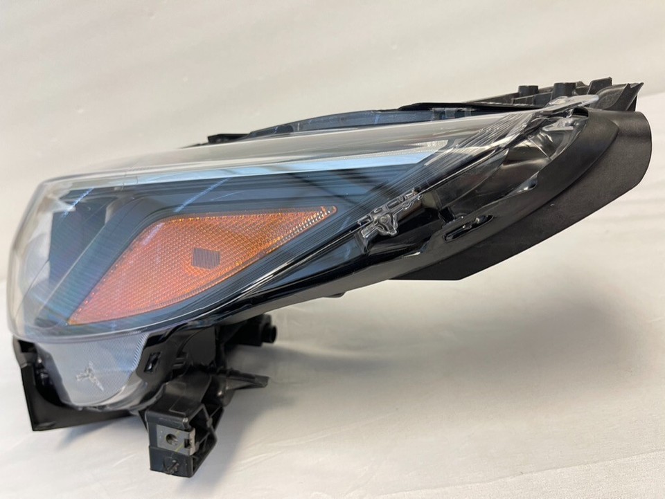 *broken upper tab* 2023 2024 LH Nissan Sentra Halogen Headlight Black ...
