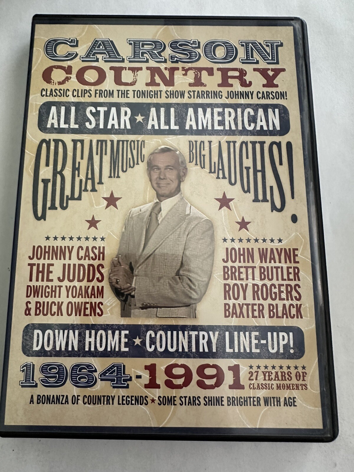 Johnny Carson: Carson Country (DVD, 2006) All Star - All American ...