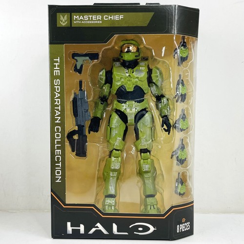 HALO Spartan Collection Master Chief w/Weapon Highly Articulated 6.5 ...