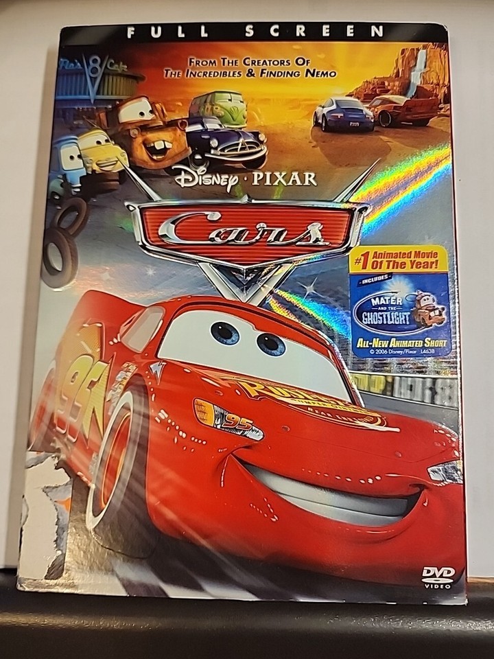 Disney PIXAR Origional Cars Movie (DVD, 2006, Full Screen) NEW Sealed ...