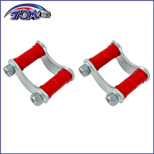 2Pcs Rear Leaf Spring Polyurethane Shackle For 1955 Chevy Bel air 150 ...