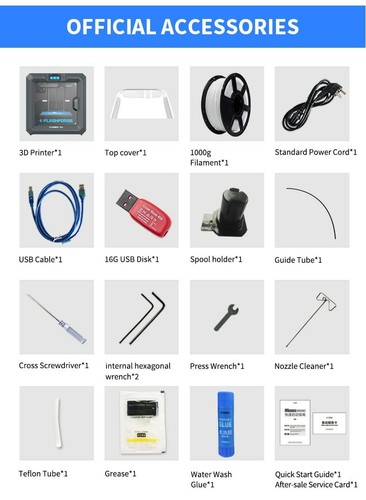 Flashforge Guider 2s 3D Printers Resume Printing Built-in HD Camera ...