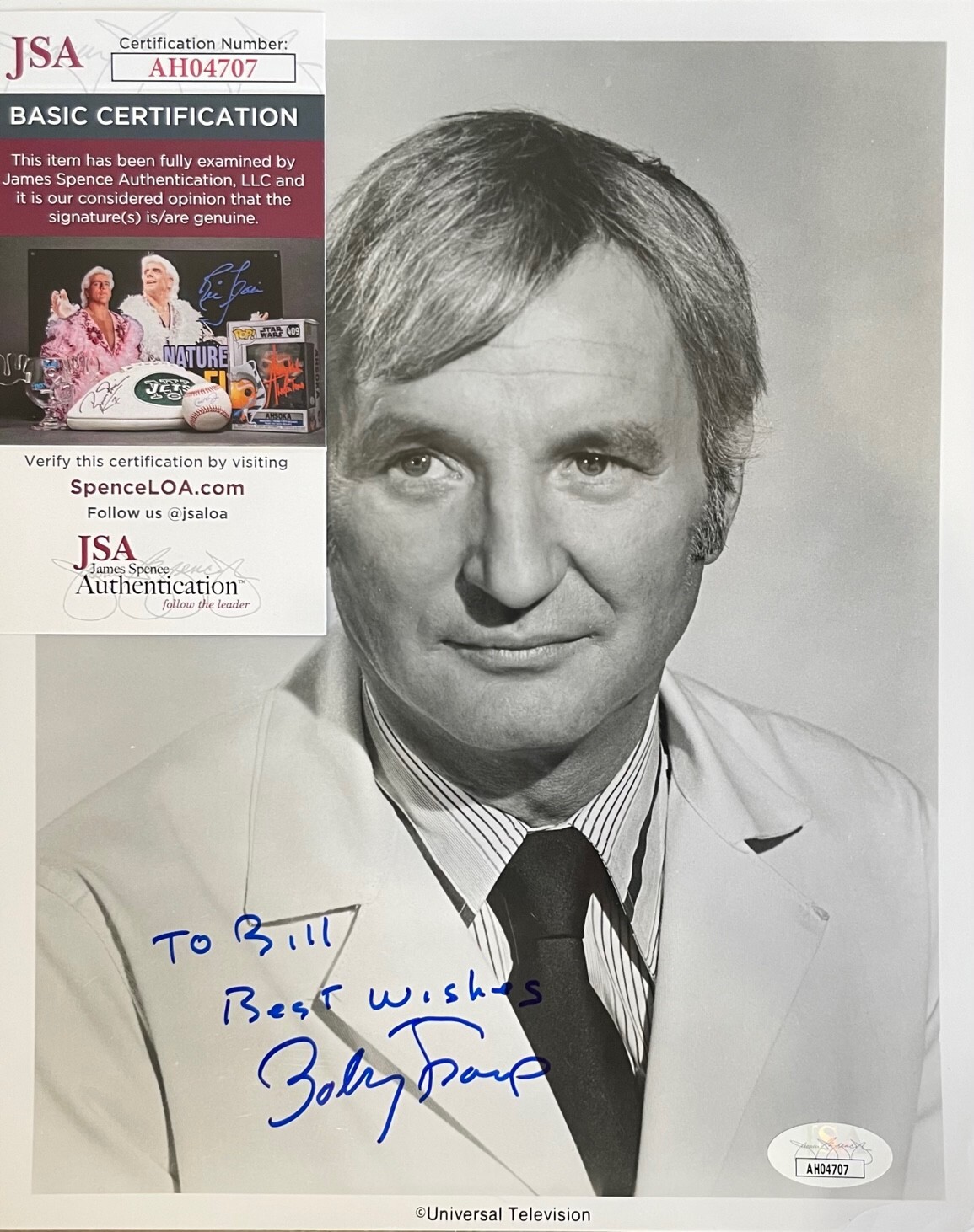 Bobby Troup (RIP 1918-1999) EMERGENCY! Original Autographed 8X10 Photo ...