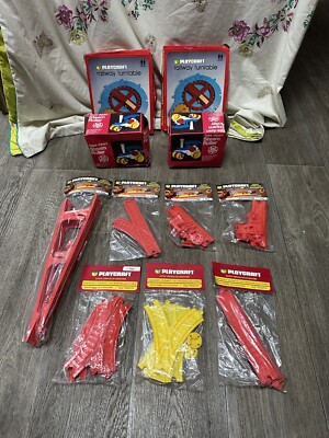 Vintage 1970 Mettoy Playcraft Railway Plastic Train Set Bundle Lot ...