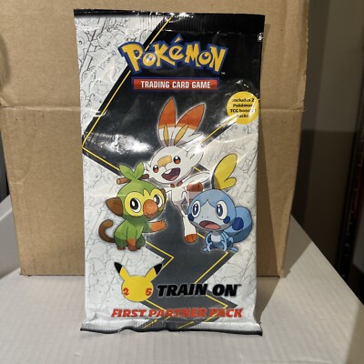 Pokemon TCG Galar & Alola First Partner Pack Lot 25th Anniversary ...