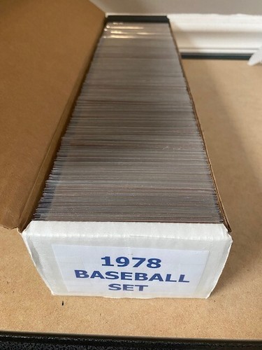1978 Topps Baseball Partial Complete Set - 706 of 726 | eBay