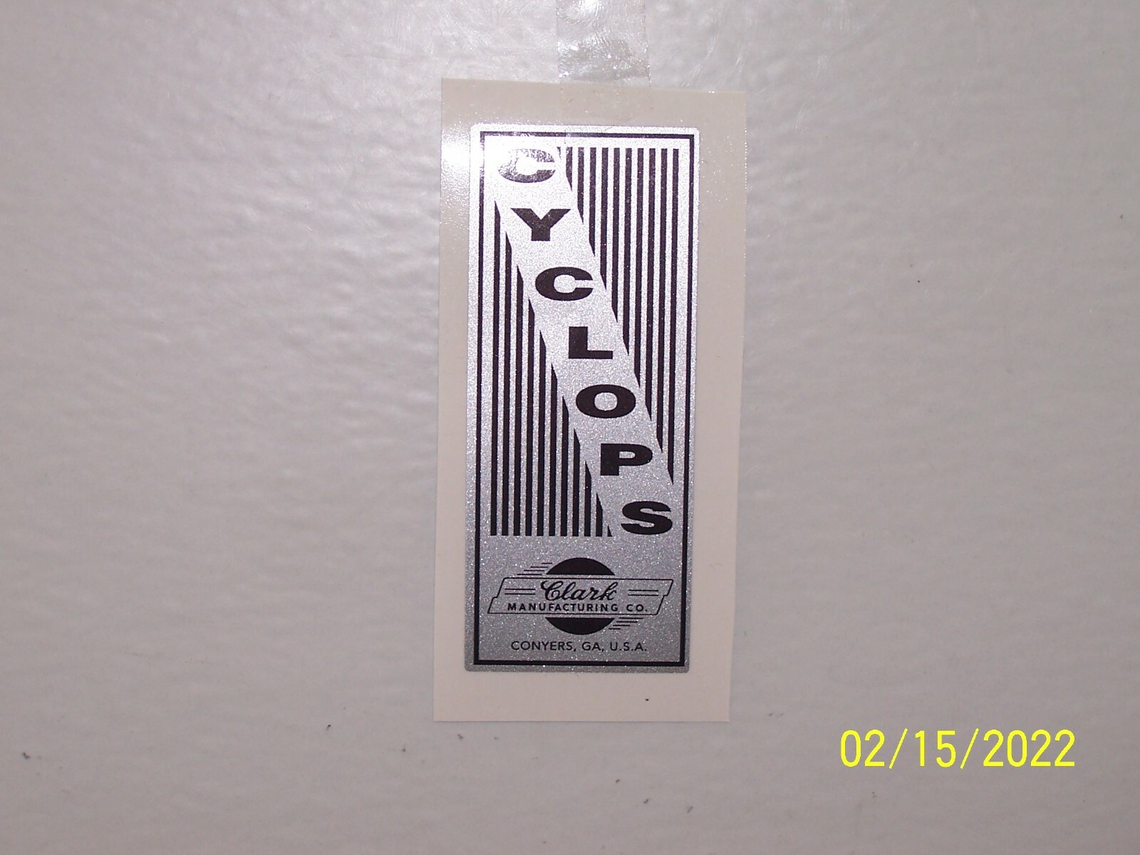 Cyclops Go Kart Mini Bike Clark Manufacturing Decal | eBay