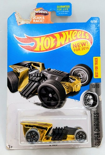 2016 Hot Wheels Z-Rod Gold 45/250 - Super Chromes | eBay