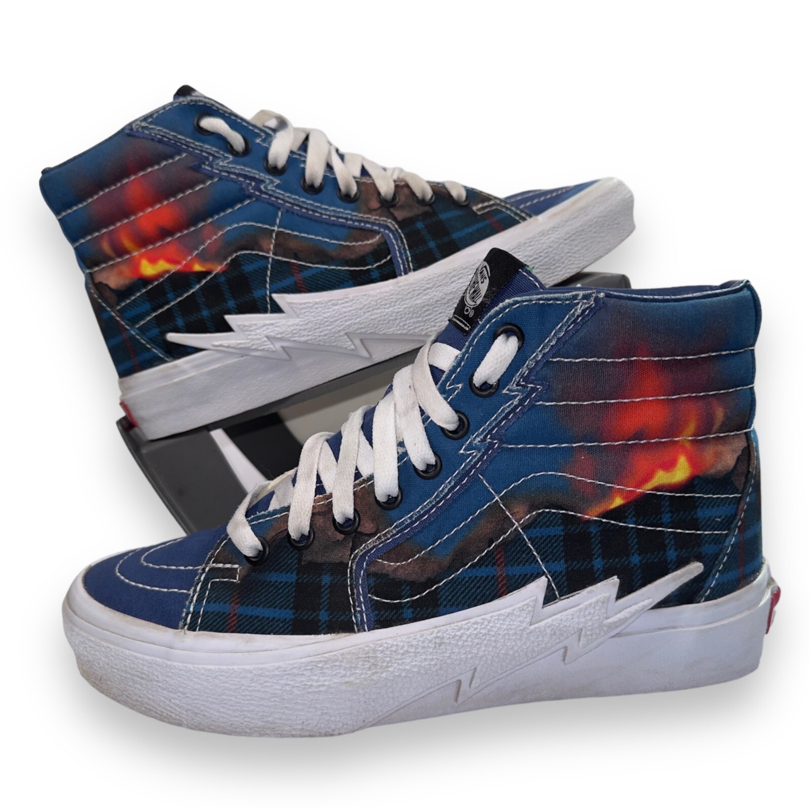 Vans SK8-Hi Bolt Big Reveal Skate Shoes "Navy Denim /… - Gem
