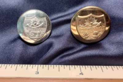 Ohio State Seal Staff Officer Uniform Buttons, Superior Quality Made in ...