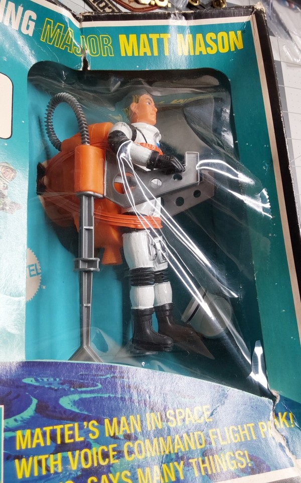 1969 Mattel Boxed Unused Talking Major Matt Mason | eBay