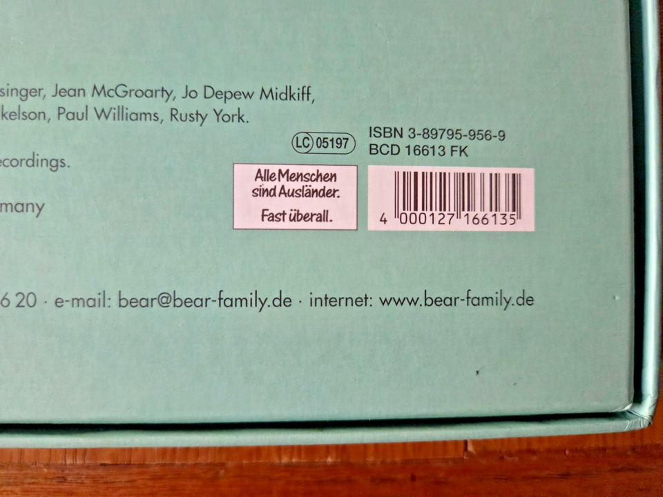 Jimmie Skinner Doin' My Time 6 CD Book Box Set Bear Family Import 2003 ...