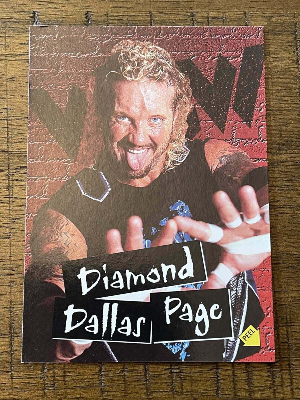 1998 Topps WCW nWo DDP Diamond Dallas Page Stickers Prospect #S2 | eBay