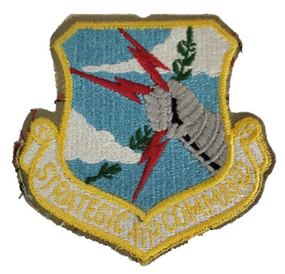 Strategic Air Command Patch 3.125"X3.125" USAF Air Force | eBay