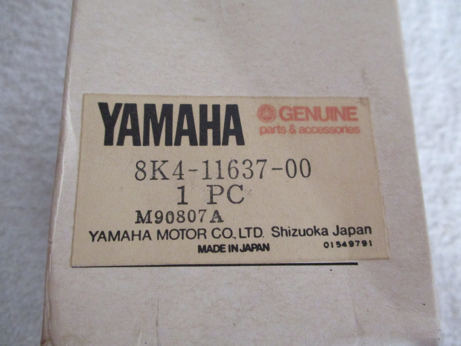 Yamaha OEM New 0.75mm os piston 8K4-11637-00 SS440 D E #6675 | eBay