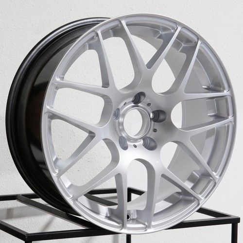 19x8.5/19x9.5 Rep P40 Concave Style 5x114.3 35/40 Hyper SIlver Wheels ...