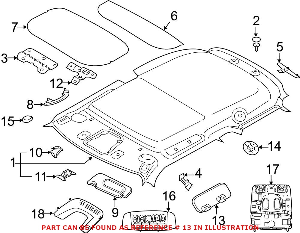 Genuine OEM Sun Visor for Mini 51167366963 | eBay